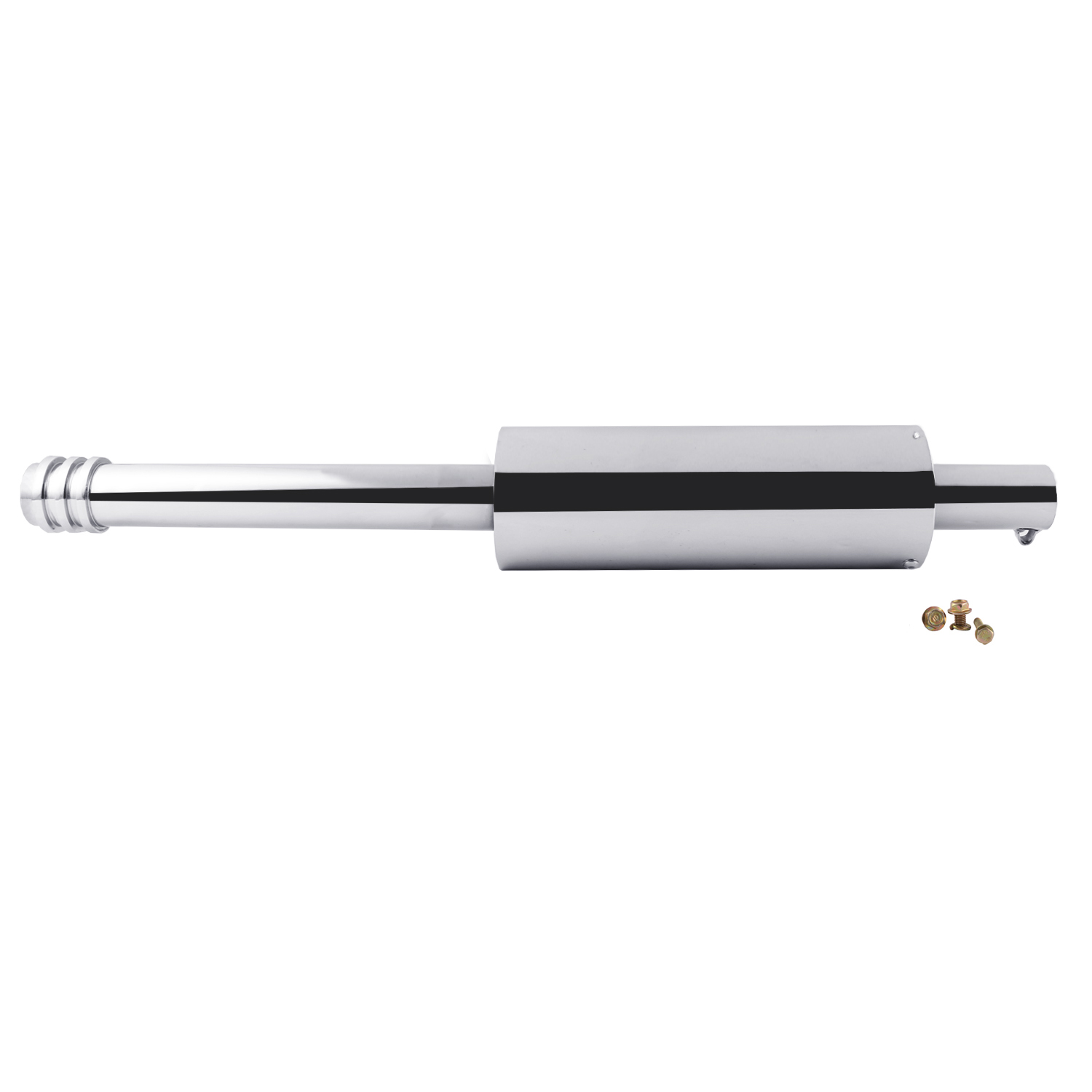 Buy Autofy Barrel Full Chrome Silencer / Exhaust / Muffler for Royal ...