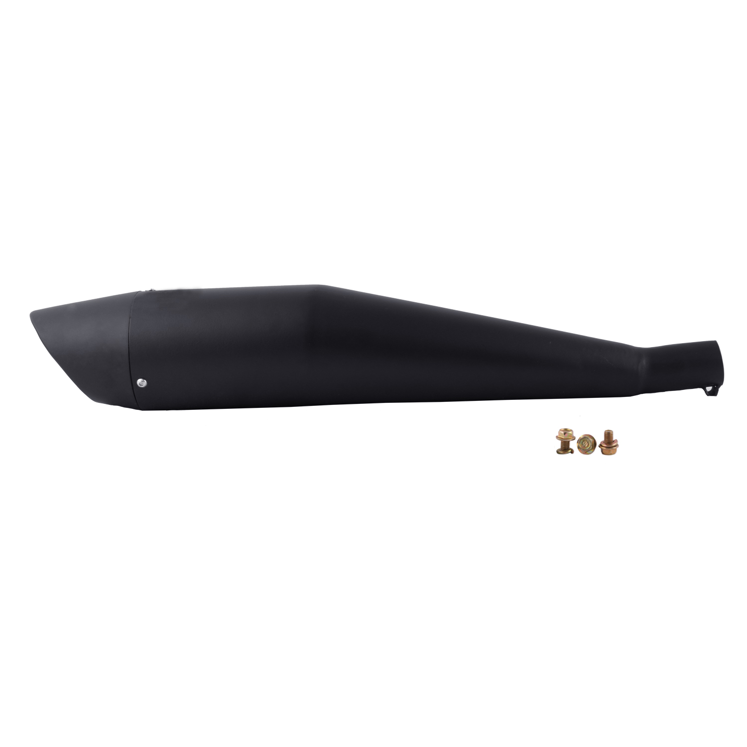 Buy Autofy Dolphin Matte Black Silencer / Exhaust / Muffler for Royal ...