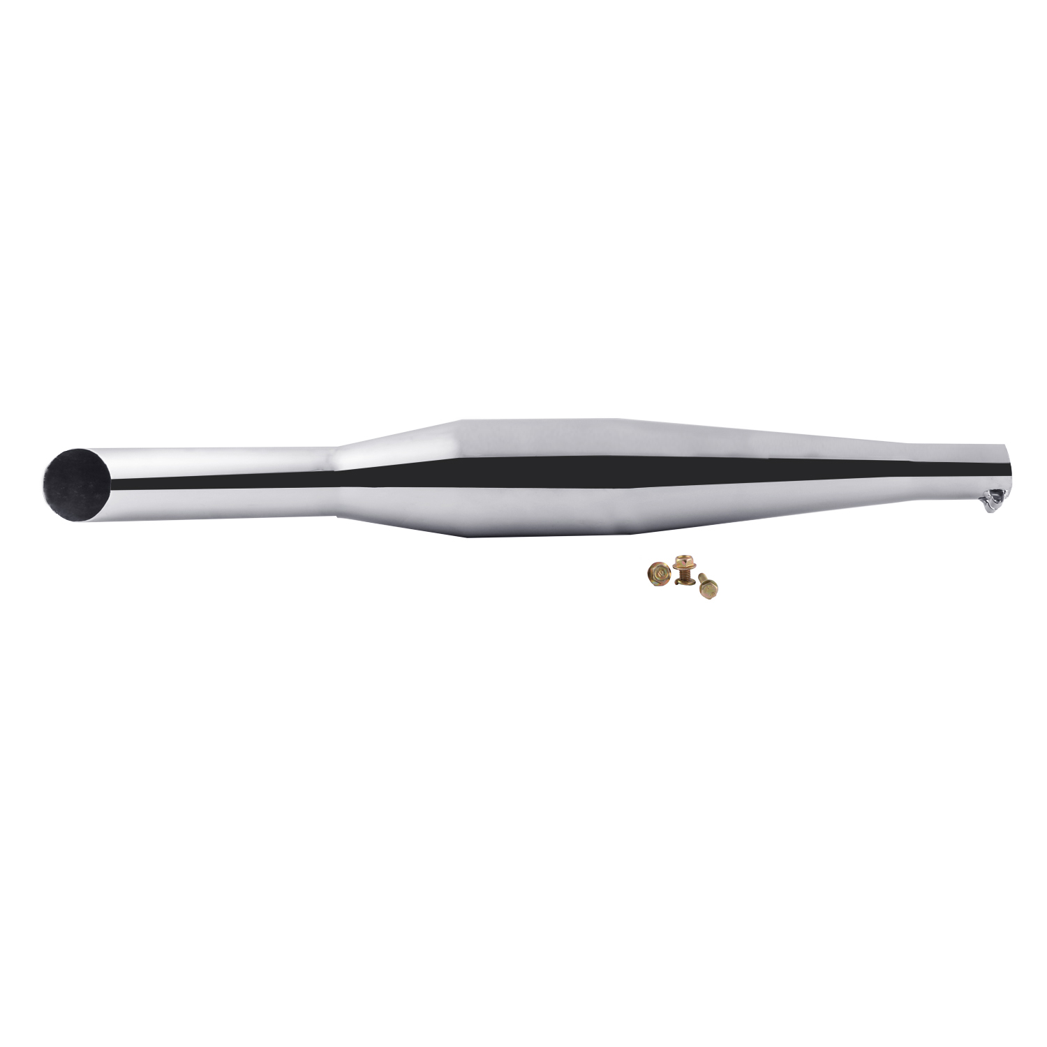 Buy Autofy Assault Full Chrome Silencer / Exhaust / Muffler for Royal ...