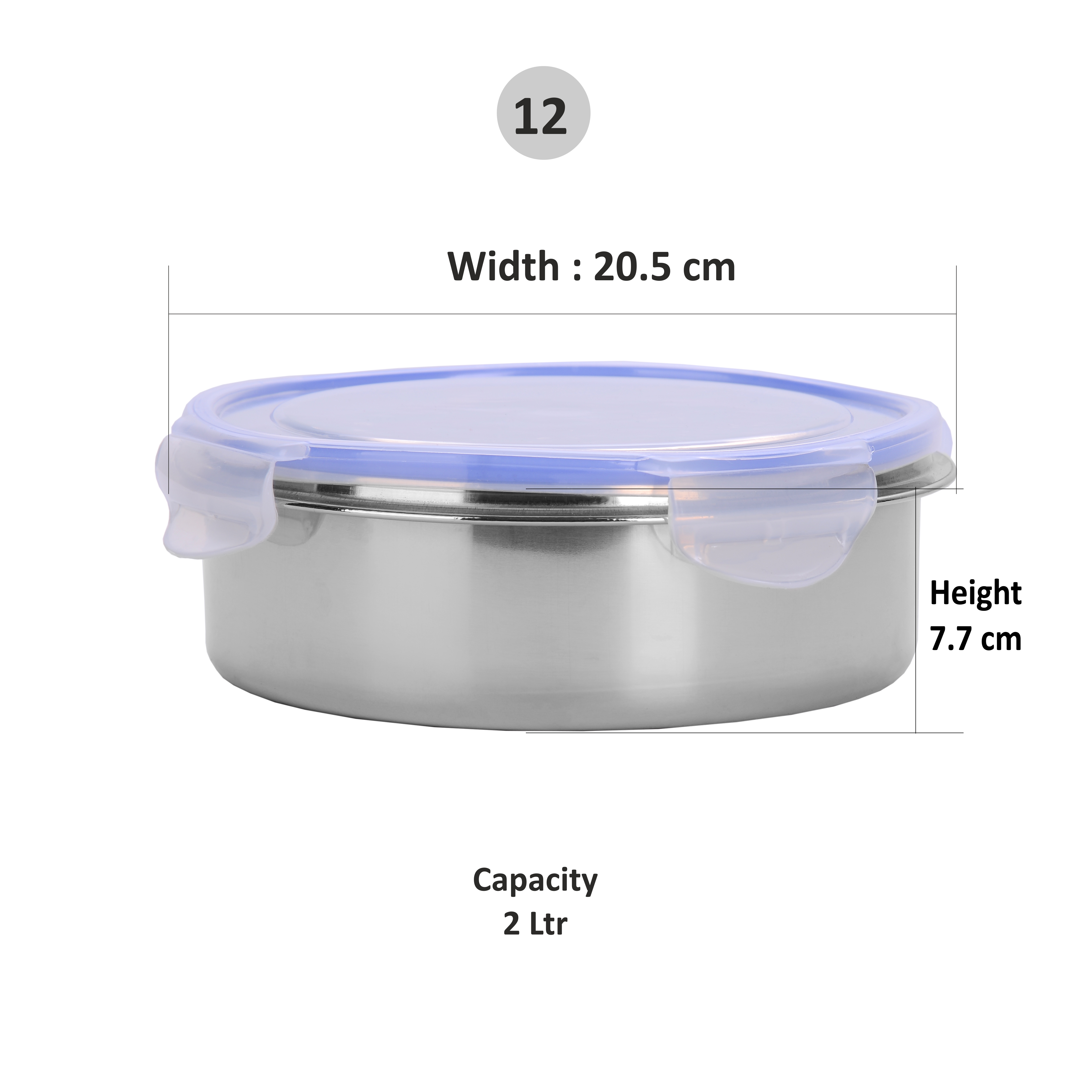 Buy Sumeet Airtight & Leak Proof Stainless Steel Masala (Spice) Box ...
