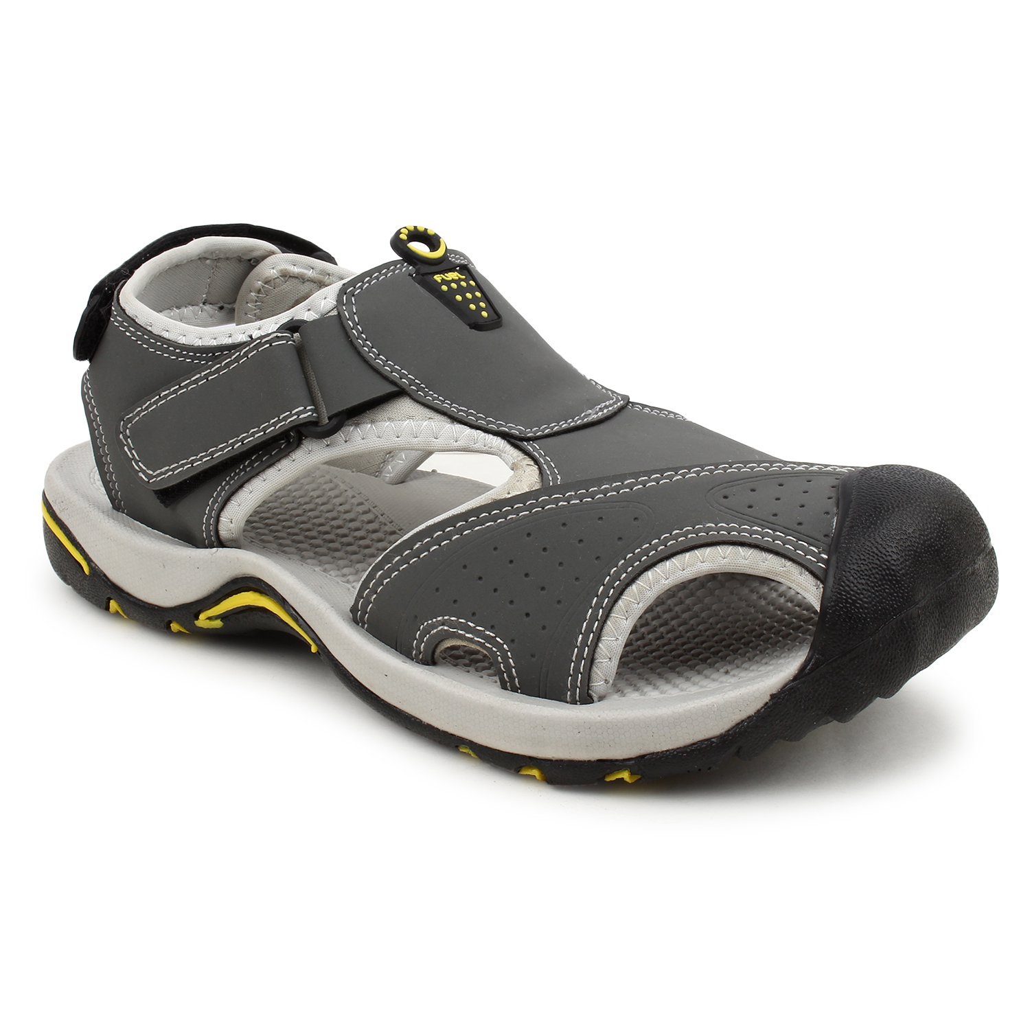Buy FUEL Men's Boy's Fashionable Comfortable Velcro Closure Solid ...