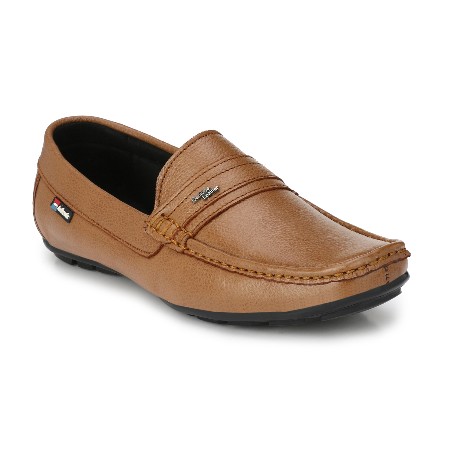 Buy White Walkers Men's Tan Leather Loafers Shoes Online @ ₹799 from ...