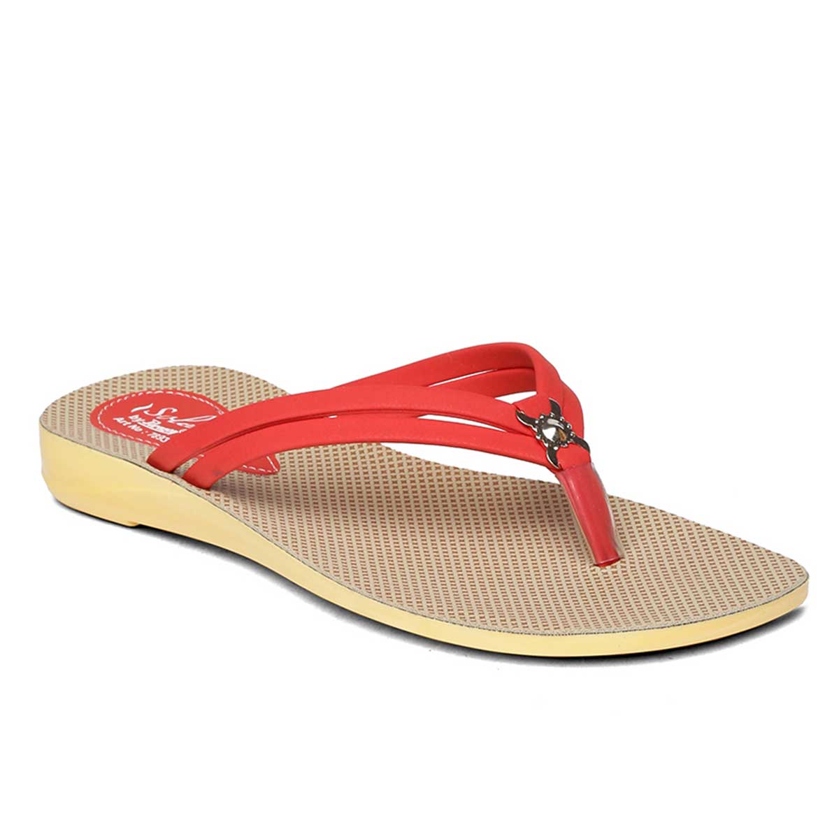 Buy Paragon Solea Women's Red Flats Online @ ₹235 from ShopClues