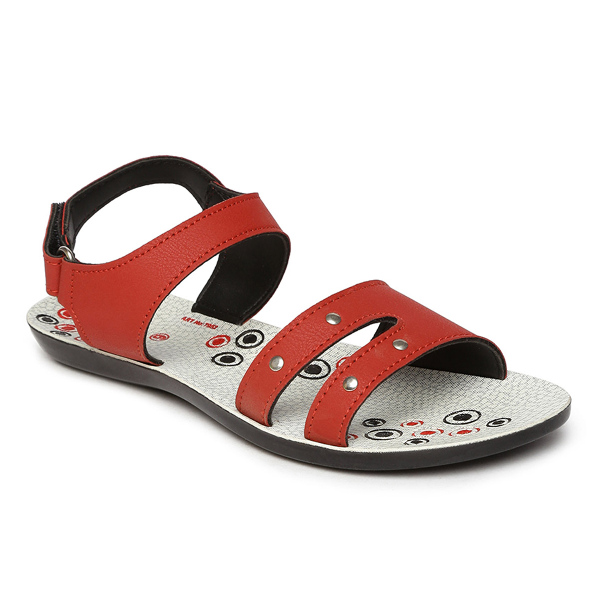 Buy Paragon-Solea Men's Red Slippers Online @ ₹219 from ShopClues