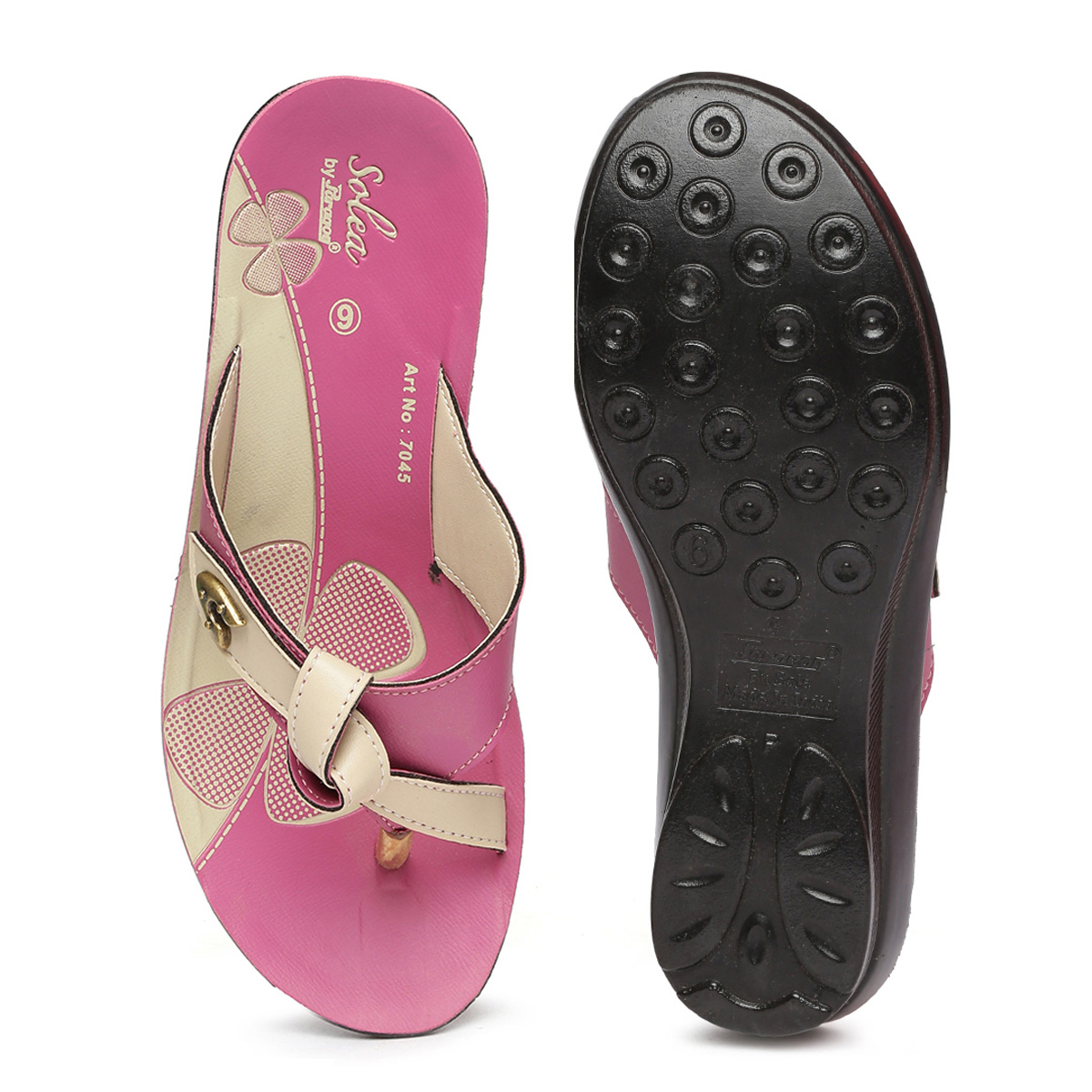 Buy Paragon-Solea Women's Pink Slippers Online @ ₹239 from ShopClues