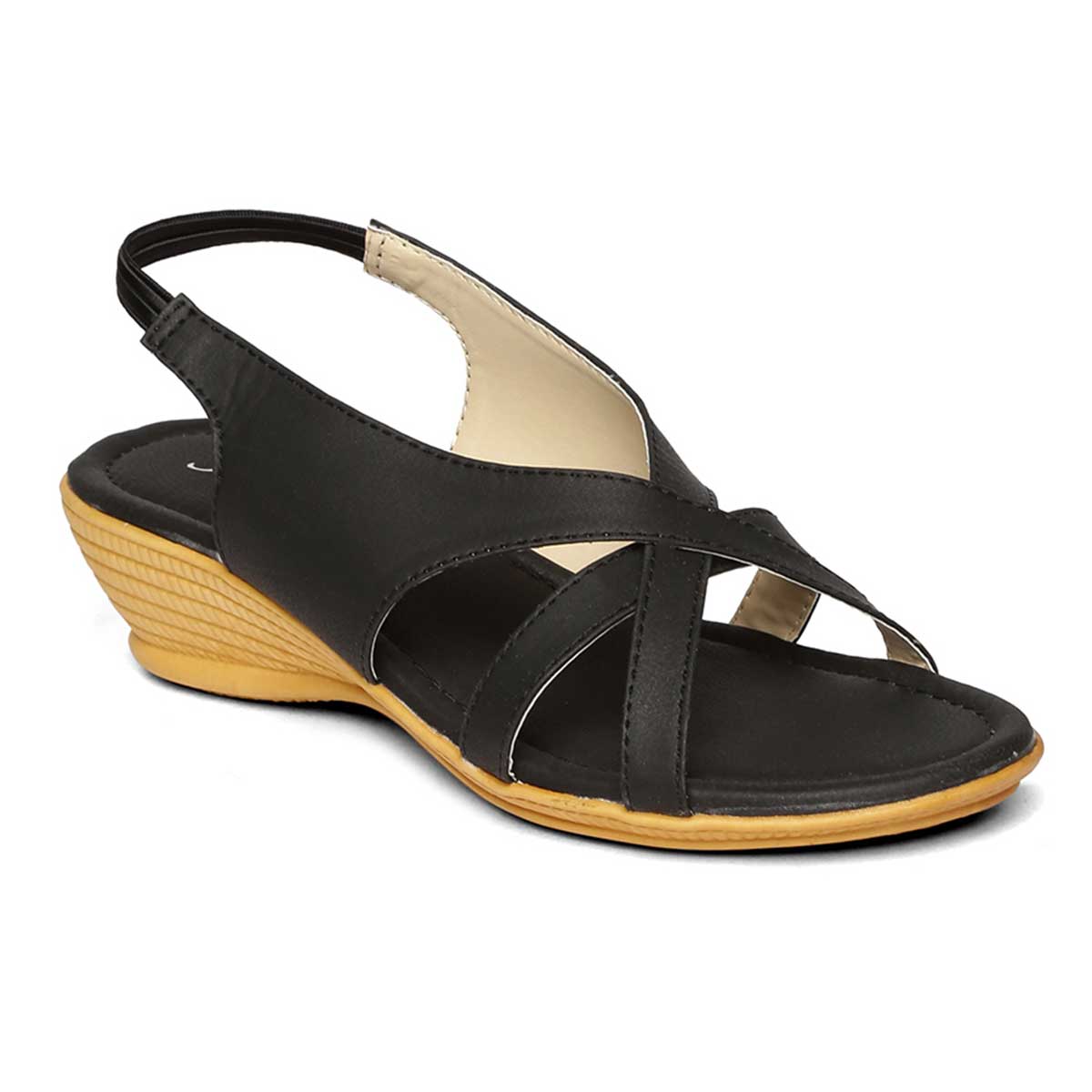 Buy Paragon-Solea Plus Women's Black Slippers Online @ ₹322 from ShopClues