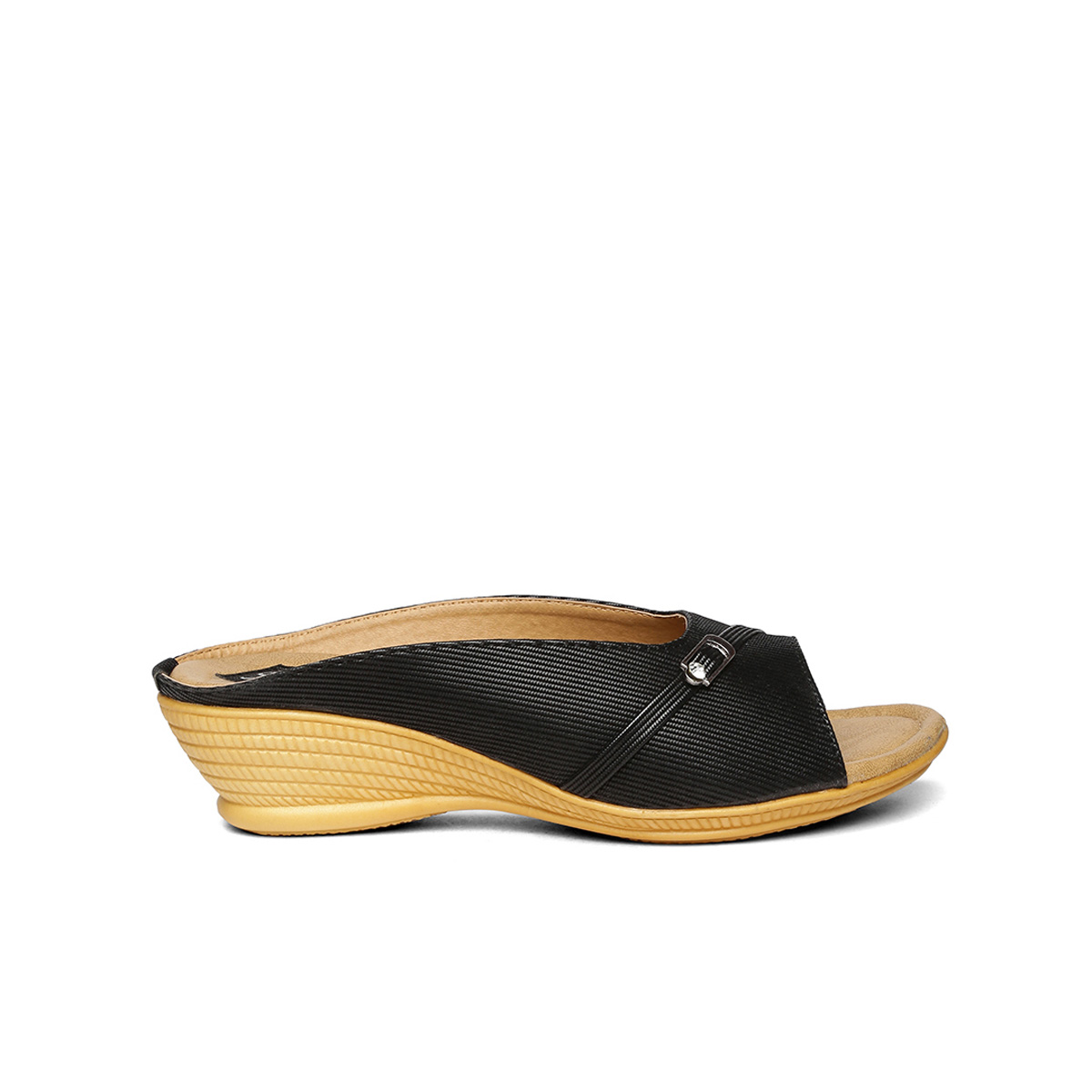 Buy Paragon-Solea Plus Women's Black Slippers Online @ ₹299 from ShopClues