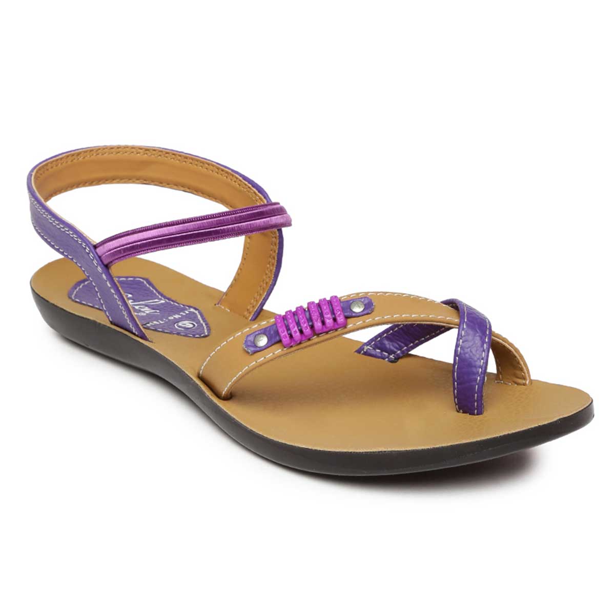 Buy Paragon-Solea Men's Purple Slippers Online @ ₹229 from ShopClues