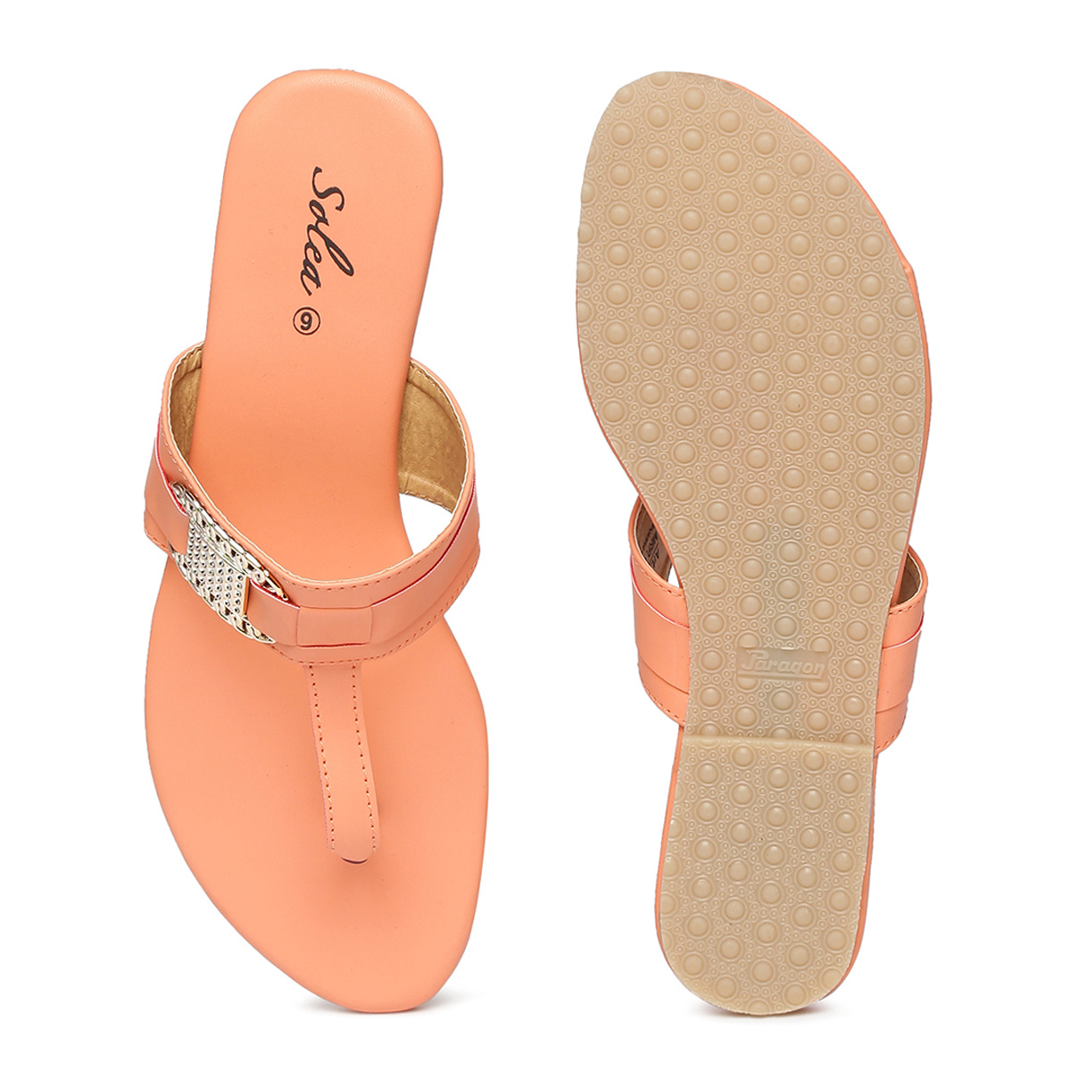 Buy Paragon-Solea Plus Women's Pink Slippers Online @ ₹284 from ShopClues