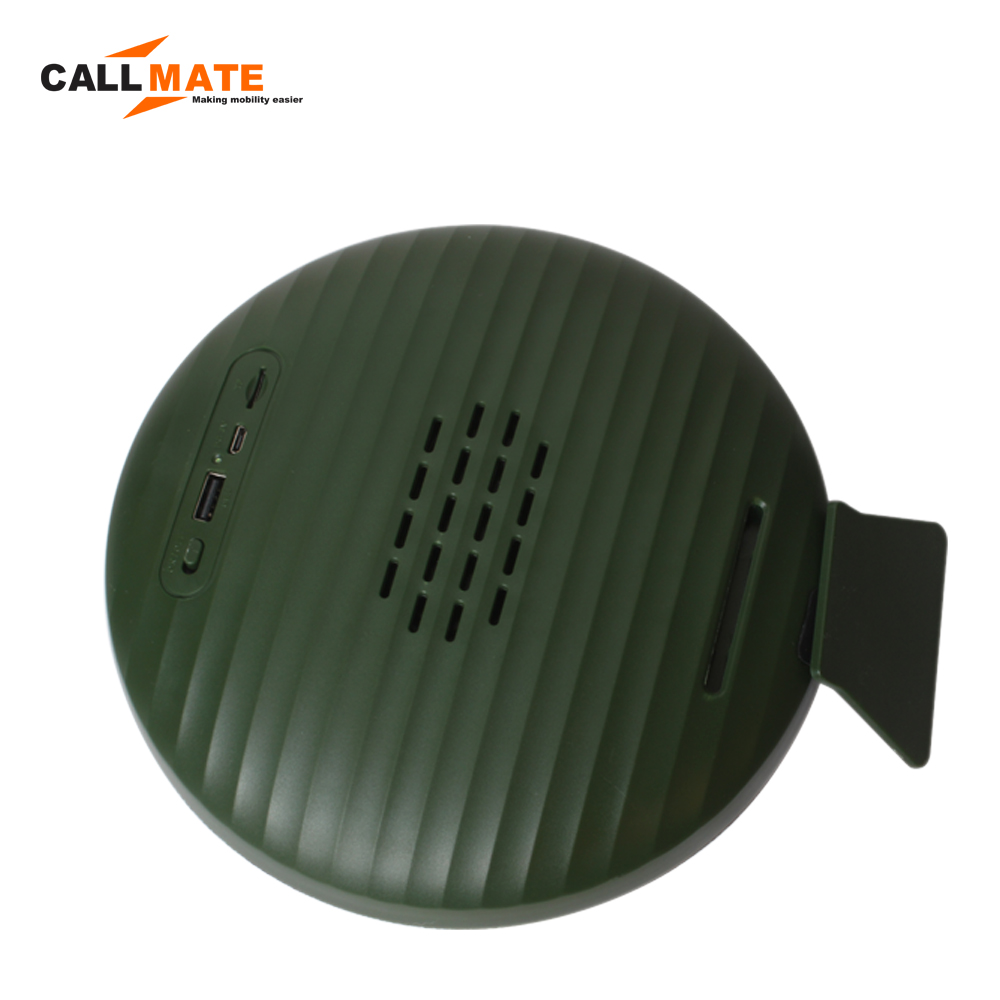 Buy Callmate HDY-001 Portable Round Shaped Fabric Design Bluetooth ...