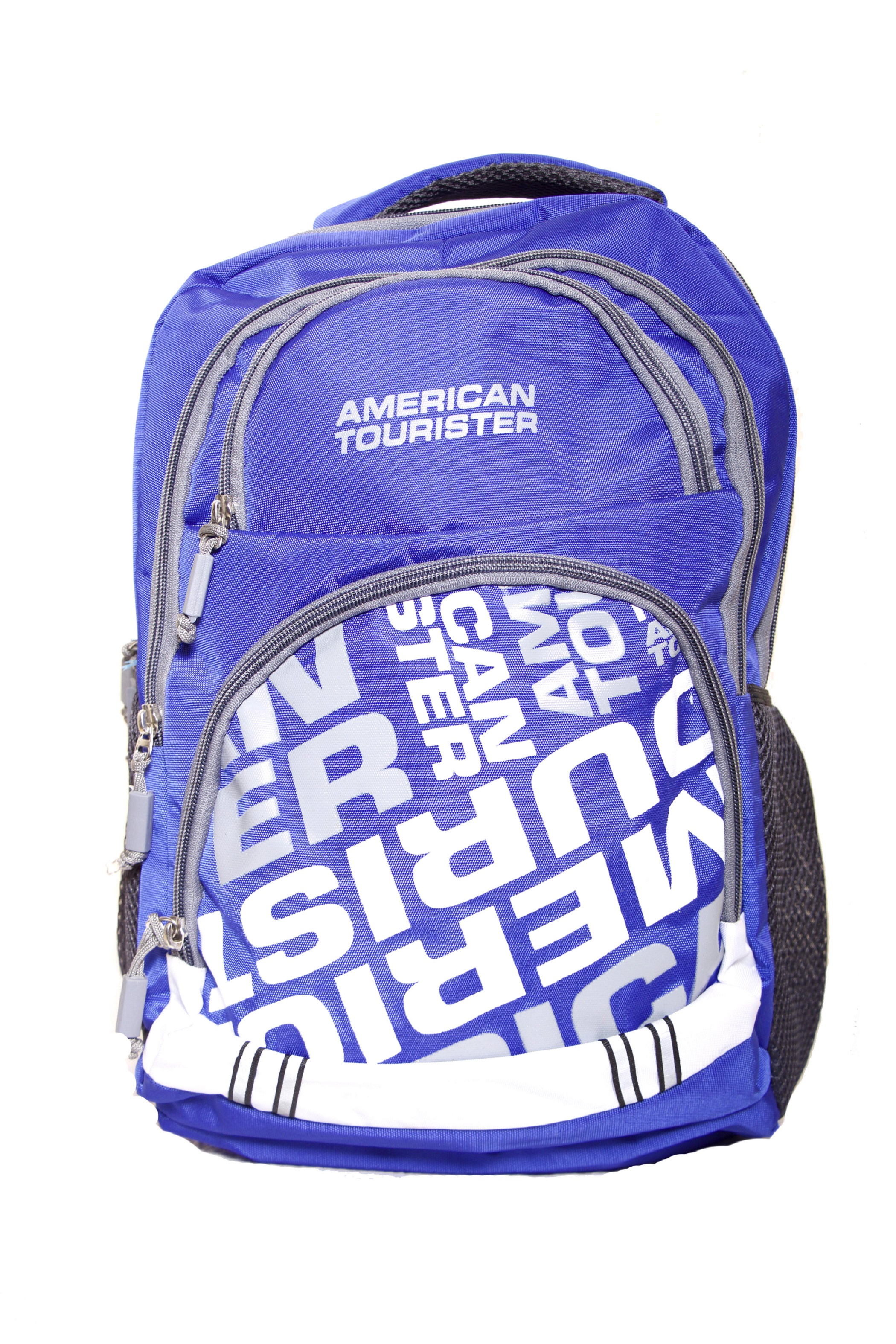 Buy American Tourister Blue Backpack Online @ ₹2999 from ShopClues