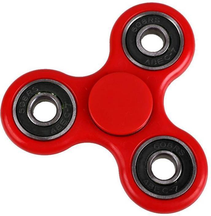 Buy Anti-Stress Metal Fidget Spinner With Ceramic Bearings (Colour may ...