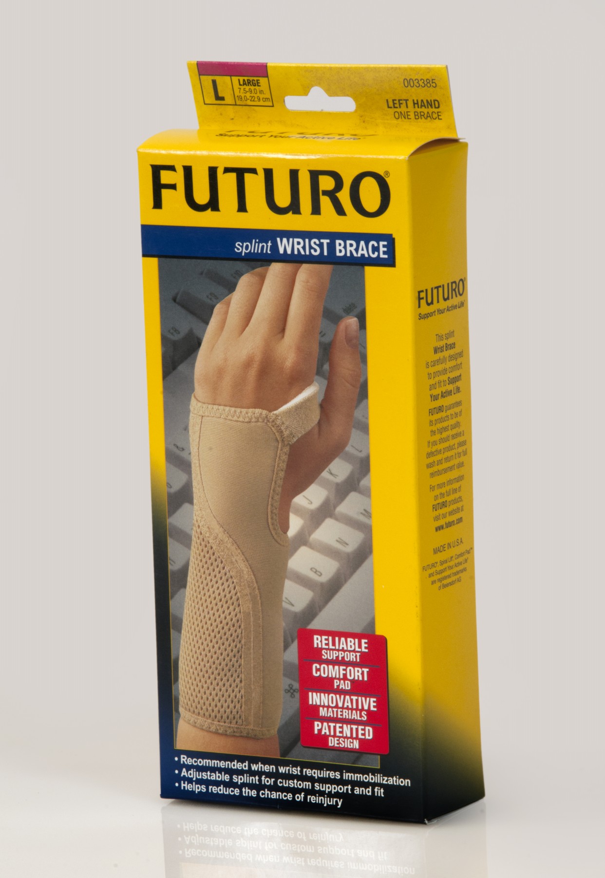 Futuro Splint Wrist Brace Right Hand Small