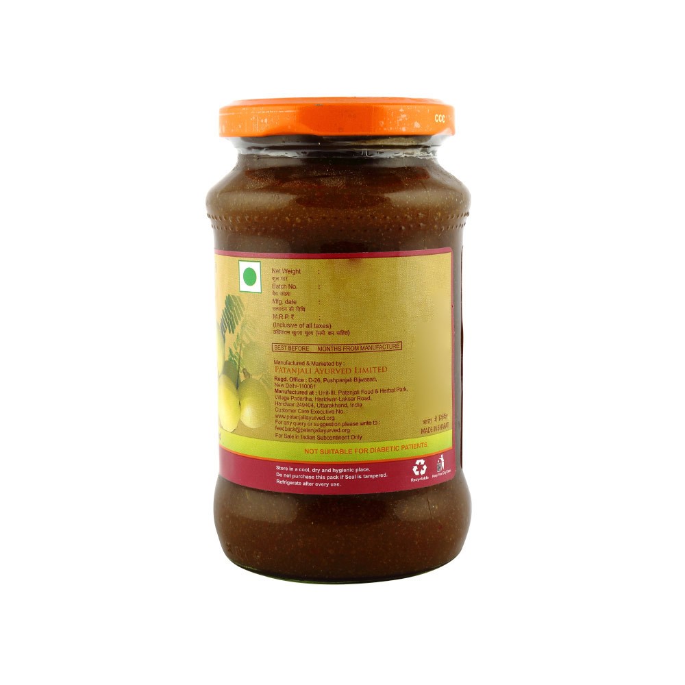Buy Patanjali Amla Khatti Meethi Chutney 500gm Online @ ₹55 from ShopClues