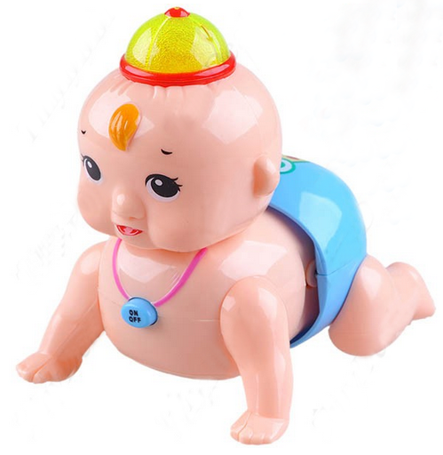 Buy New Pinch Cute Crawling Baby Giggle toddler Musical Toy Online ...
