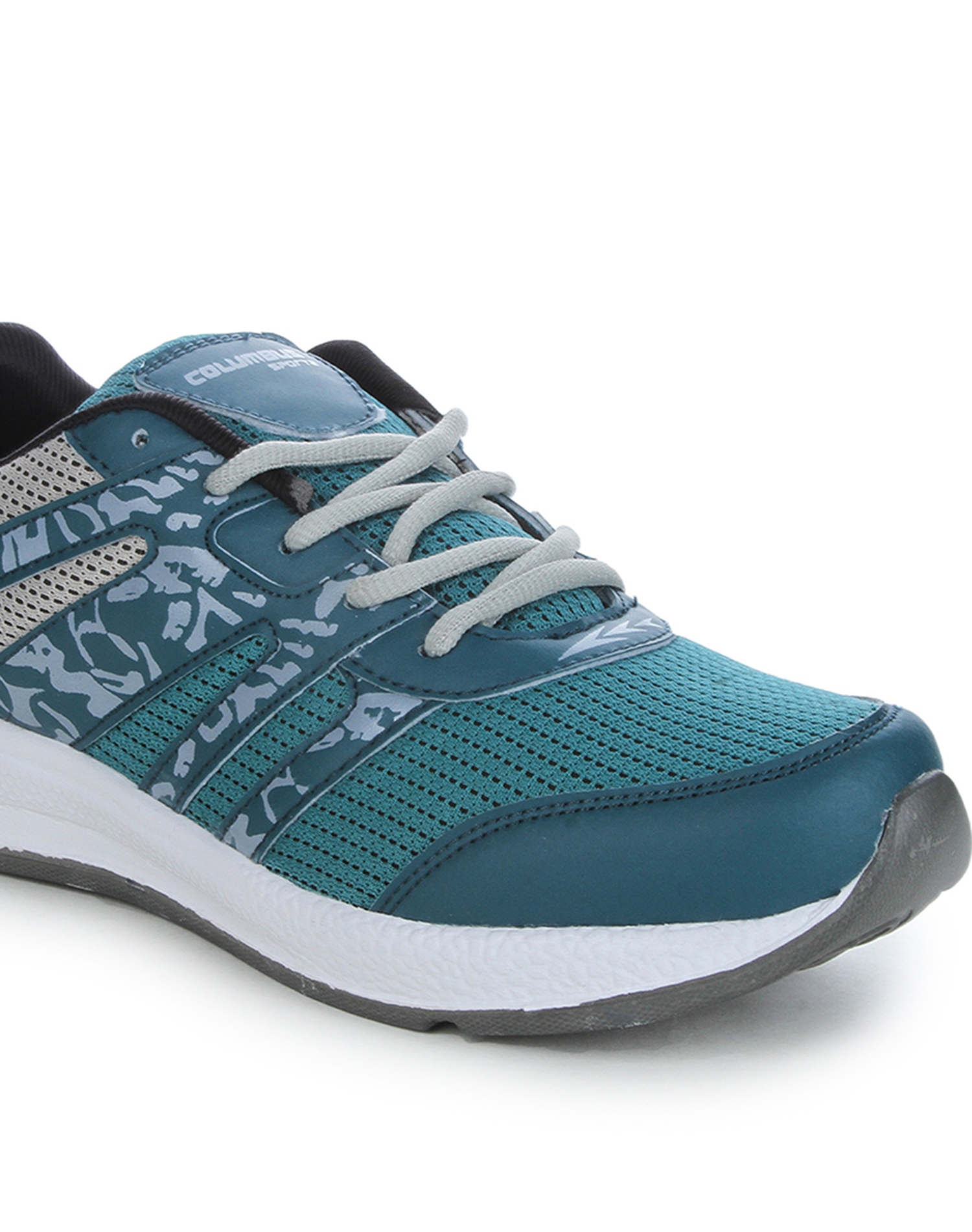 Buy Columbus-1802-BGreenLGrey Men's Sports Shoes Online @ ₹499 from ...