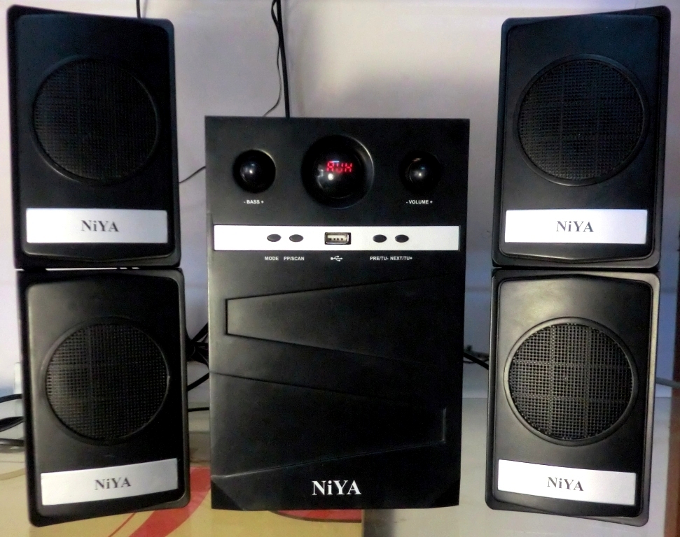 NiYA 4.1 Music System, Home Theater, Multimedia Speaker