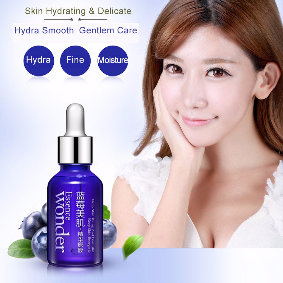 Buy BIOAQUA Blueberry Wonder Essence For Face Skin Care Effect Plant ...