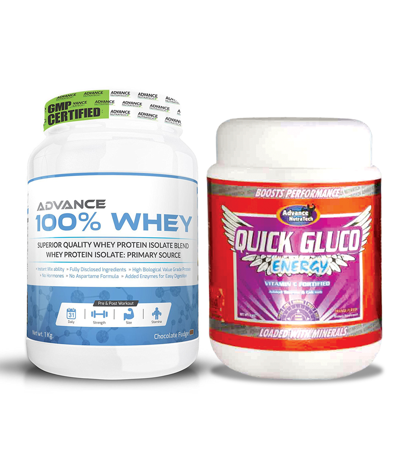 Buy Advance Nutratech Advance 100 Whey Protein Chocolate 1Kg (2.2Lbs ...