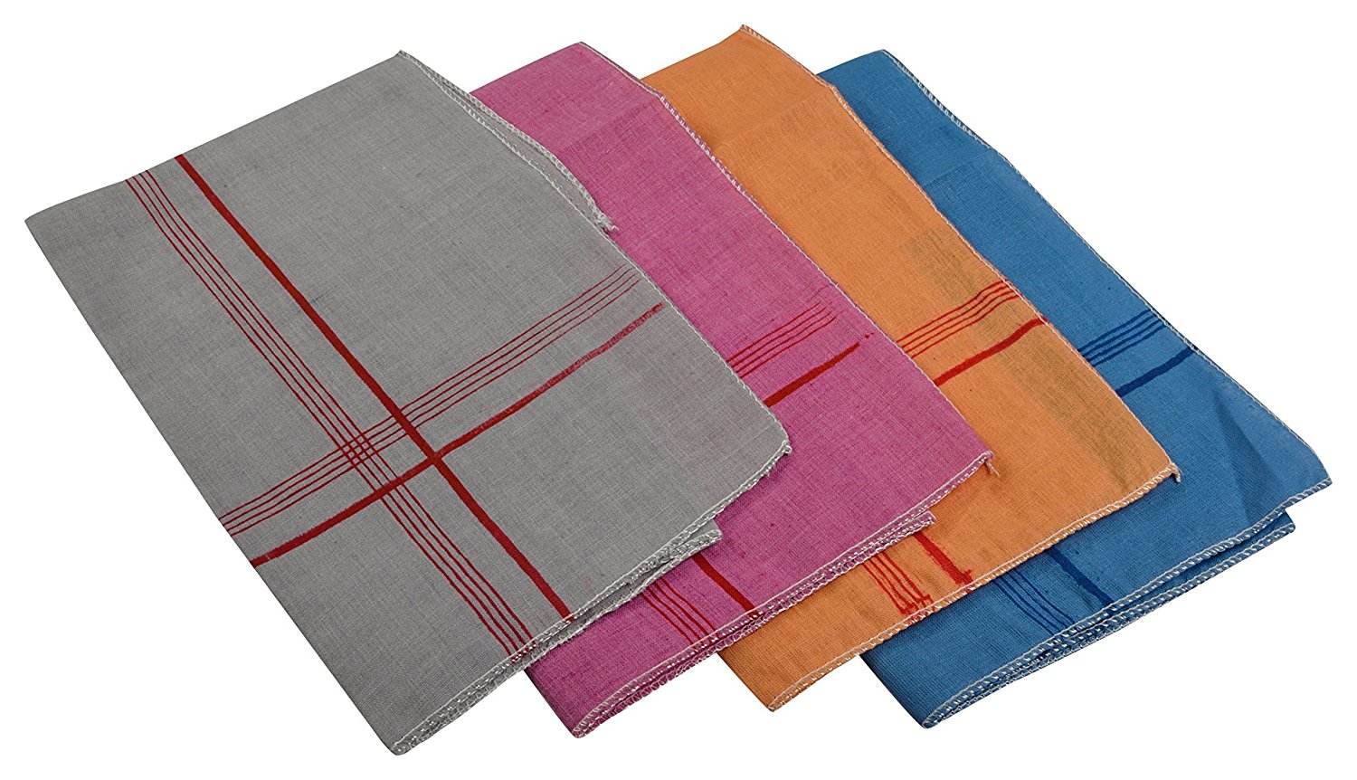 Buy Rumal cotton Men's Handkerchief (Multicolor, Pack of 6 Online ...