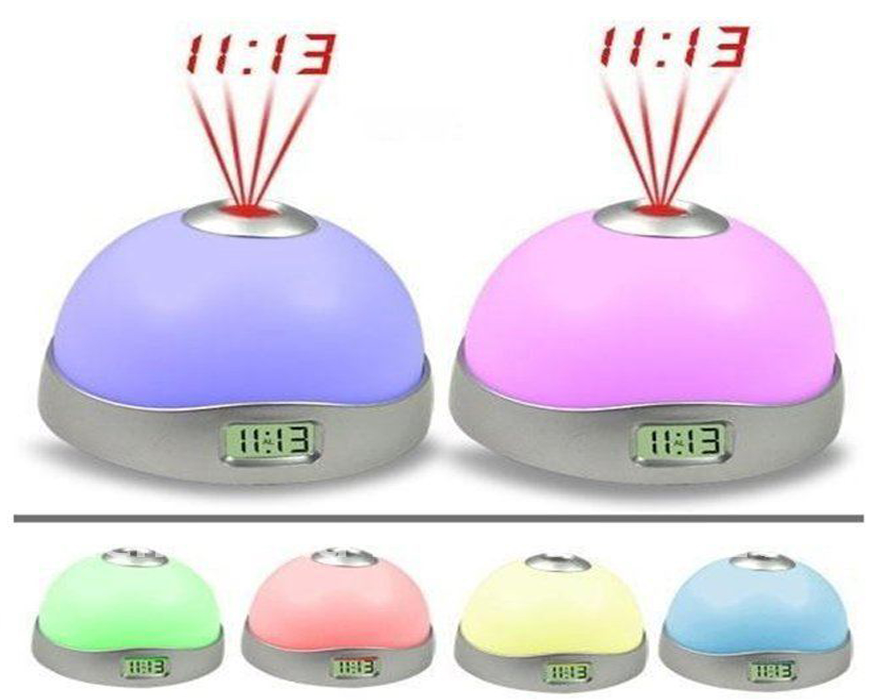 Buy Round LCD Projection Clock With Alarm - RDPJC Online @ ₹359 from ...