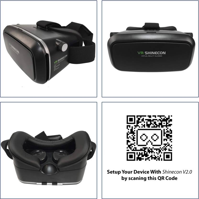 Buy Maxim Shinecon Virtual Reality Headset V2.0 With Bluetooth ...