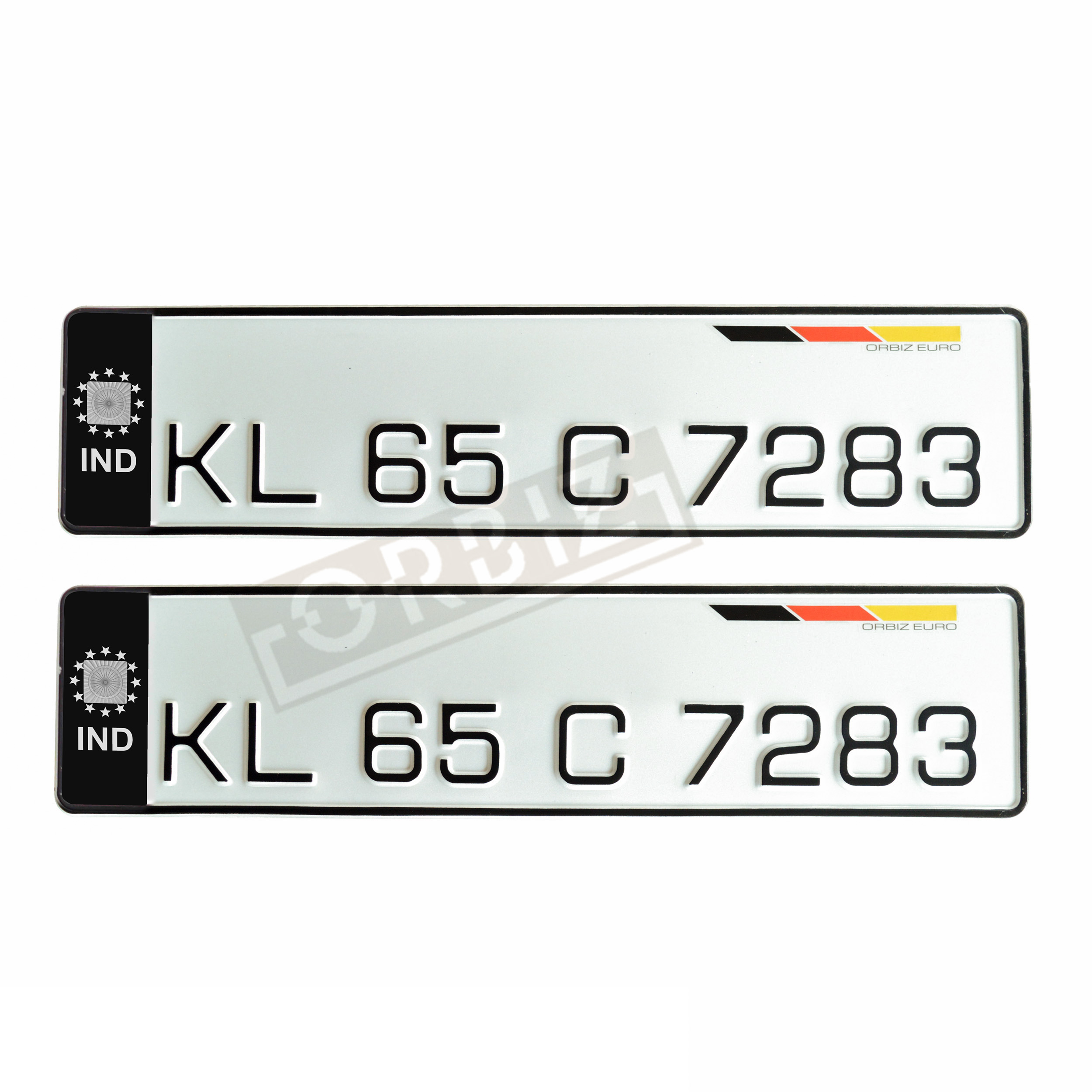 Buy Car number plate euro font Online @ ₹999 from ShopClues