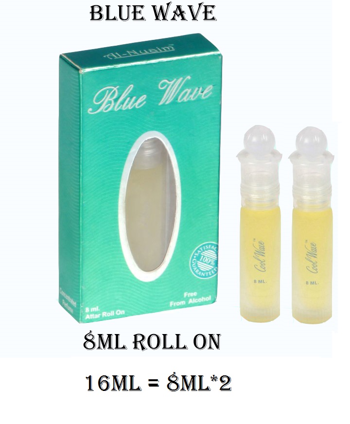 Buy Al-Nuaim 16ML Blue Wave Attar 100 Percent Original And Alcohol Free ...