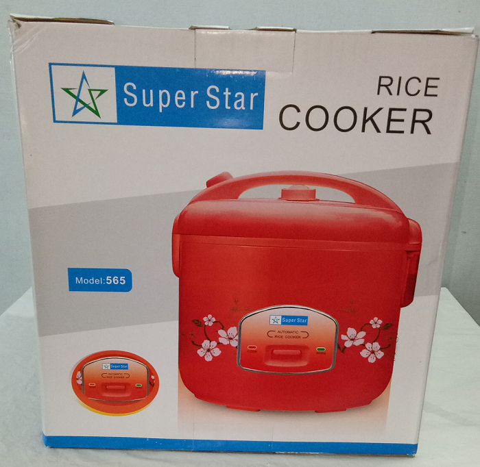 Buy SUPER STAR ELECRIC RICE COOKER 2.8 LTR, SS565 - Red Online @ ₹1999 ...