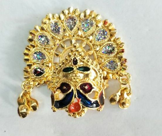 Buy Attractive Designer Mukut For Bal Gopal / Shringar Mukut For ...
