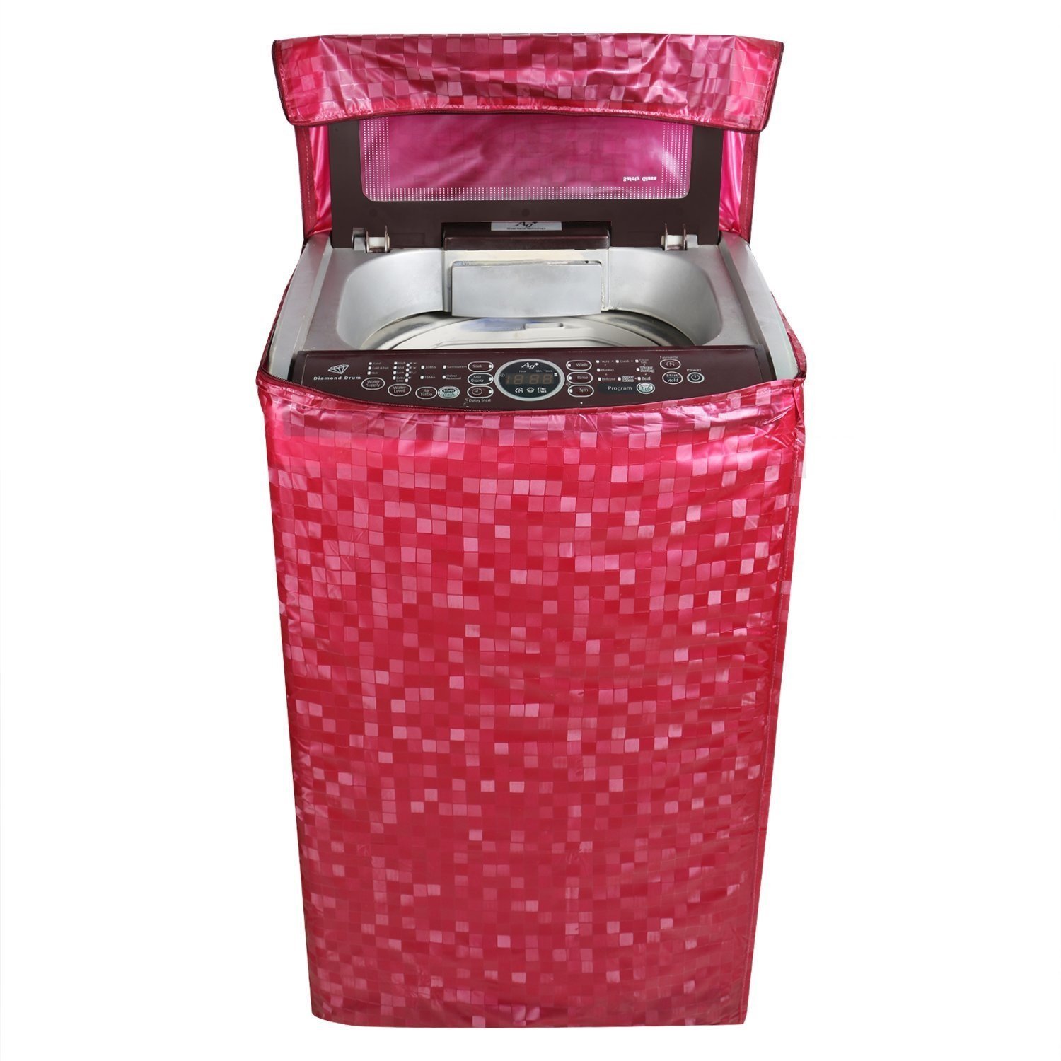 Buy Eshopmart Red Color Top Load Washing Machine Cover (Suitable For 6 ...