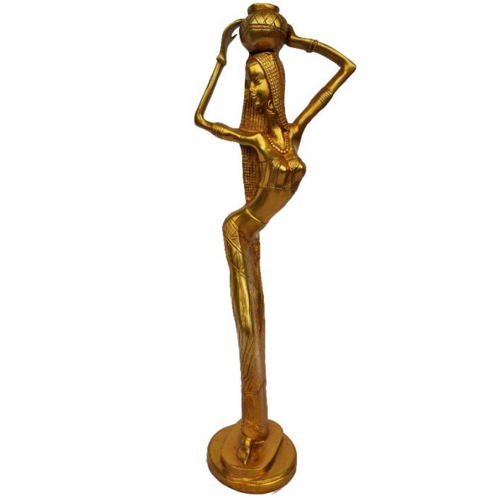 Online Glorious Lady Statue Of Brass By Aakrati Prices - Shopclues India