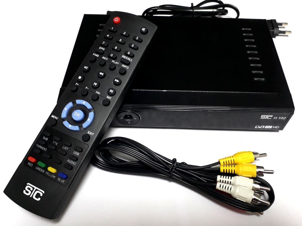 Buy STC H-102 Satellite Receiver MPEG-4 Free To Air HD Set Top Box With ...