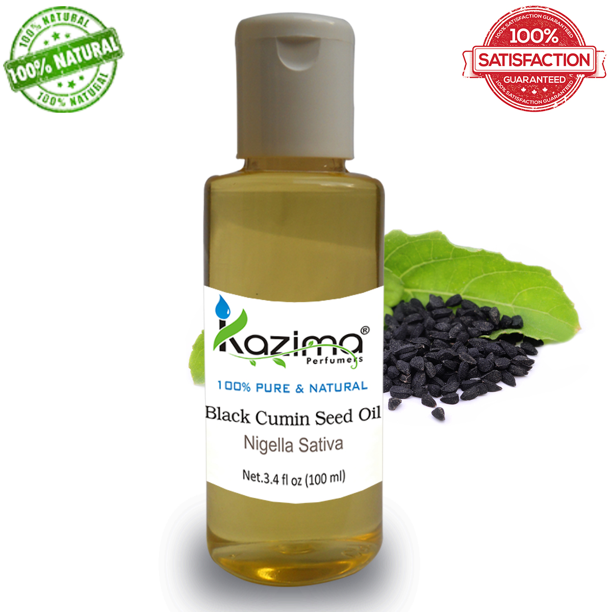 Buy Black Cumin Seed Essential Oil 100ml Pure Natural For Skin Care