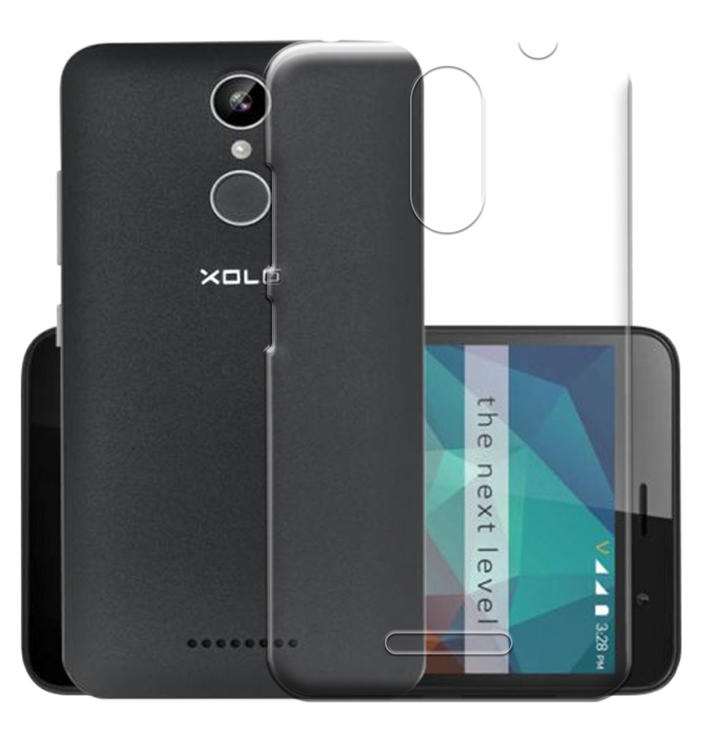 Buy Soft Transparent Back Case Cover Back Cover for Xolo Era 2V Online ...