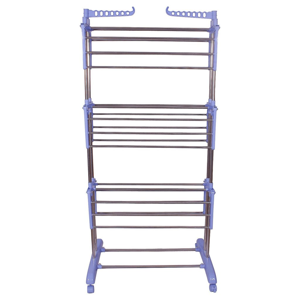 Buy INDISWAN JUMBO- 2 POLLS 3 TIER HEAVY DUTY CLOTH DRYING STAND Online ...