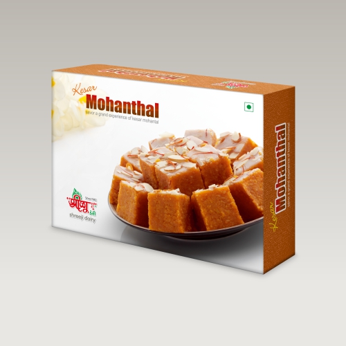 Buy Kesar Mohanthal Online @ ₹350 from ShopClues