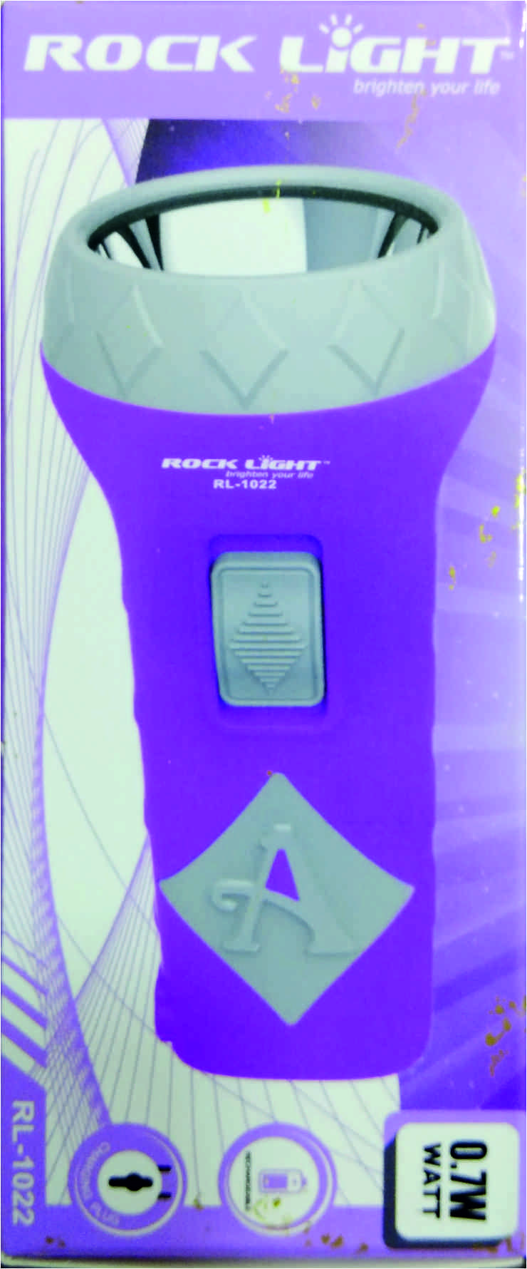 Buy ROCK LIGHT 0.7W RECHARGEABLE LED TORCH (RANDOM COLOUR 1PC) Online ...