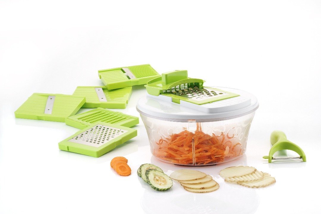 Buy Ankur Manual Food Processor - Chopper, Blender, Atta Maker, Slicer ...