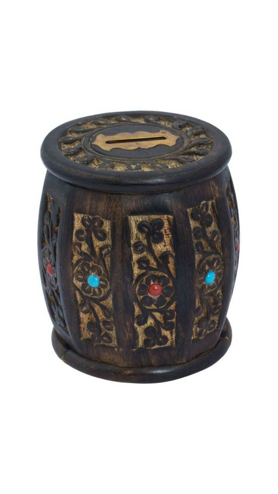 Buy Triple S Handicrafts Wooden Coin Bank (Multicolor) Online @ ₹368 ...