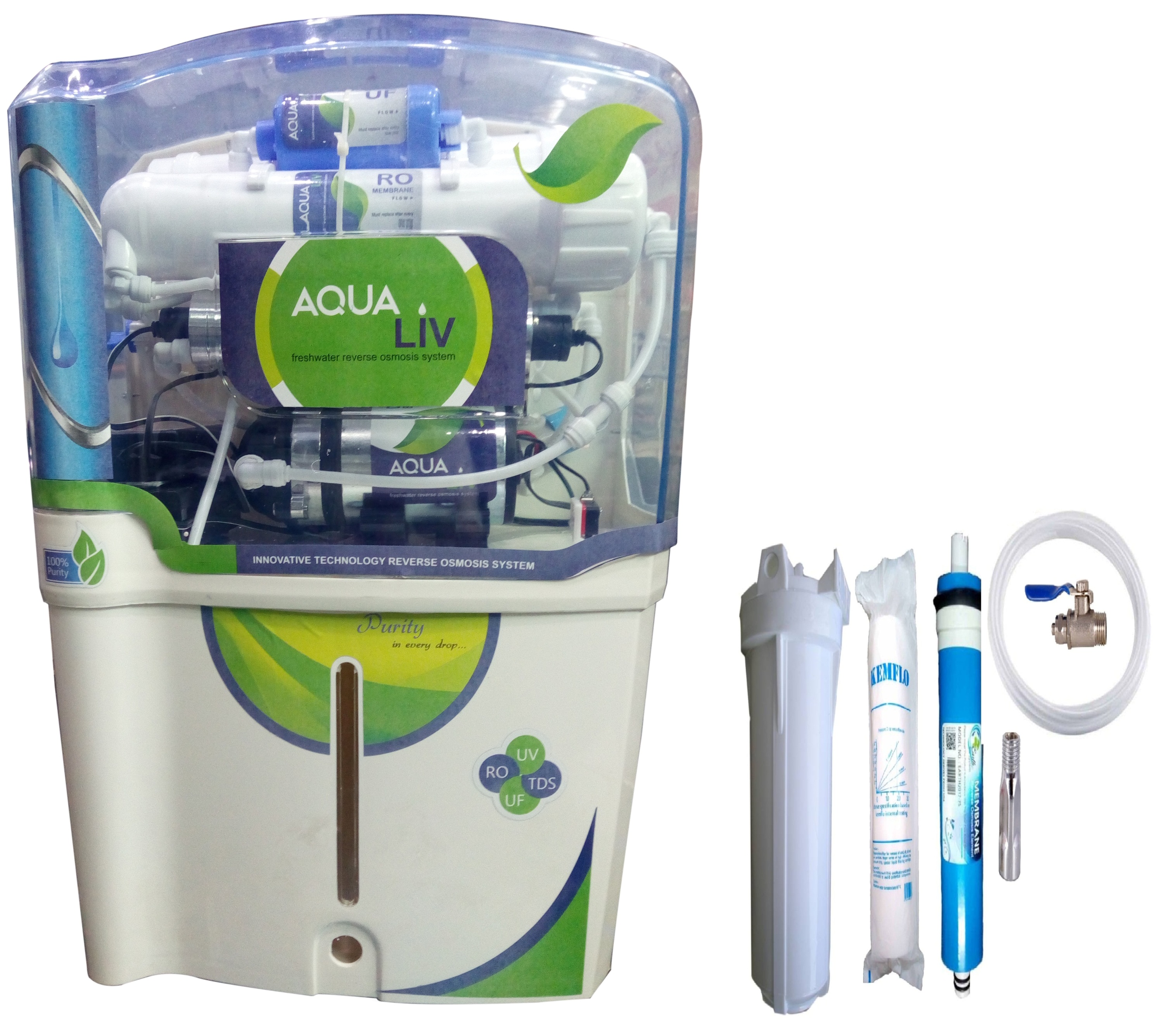 Buy earth ro system 12Ltr aqua Liv technlology RO+UV+UF+TDS Controller ...