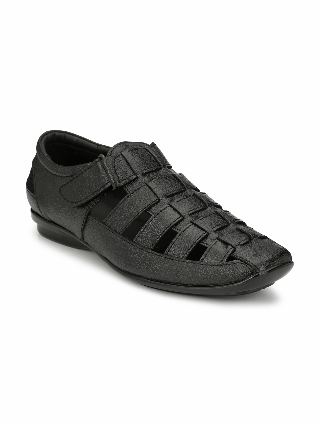 Buy Afrojack Men's Billion 100% Original Milled Leather Sandals Online ...