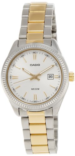 Buy Casio Enticer Analog Silver Dial Womens Watch - Ltp-1302Sg-7Avdf (A478) Online @ ₹3295 from ...
