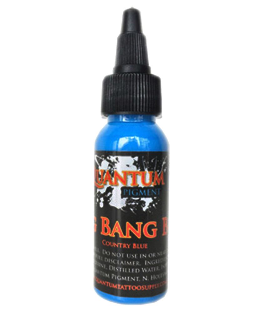 Buy Quantum Tattoo Ink Tattoo Colour Made in USA (Bang Bang Blue) , 1 ...
