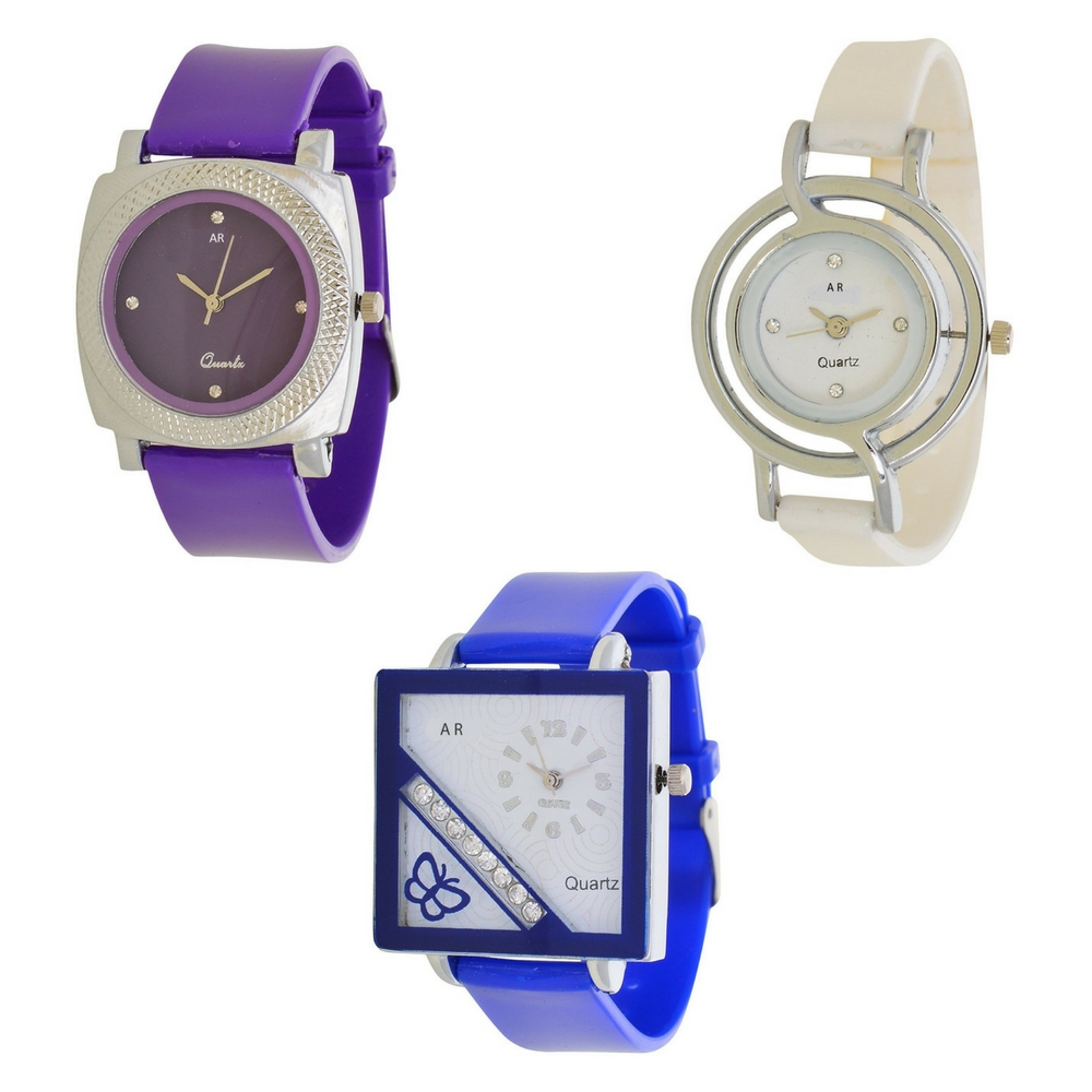 Buy S4 sales Analog Watches (3 pc) for Girls Women Online @ ₹1389 from ...