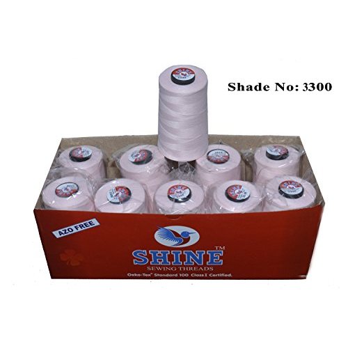 Buy Stitching Thread /Ply-3 /Count-3/60s /5000 Meter-Cone / Sewing ...
