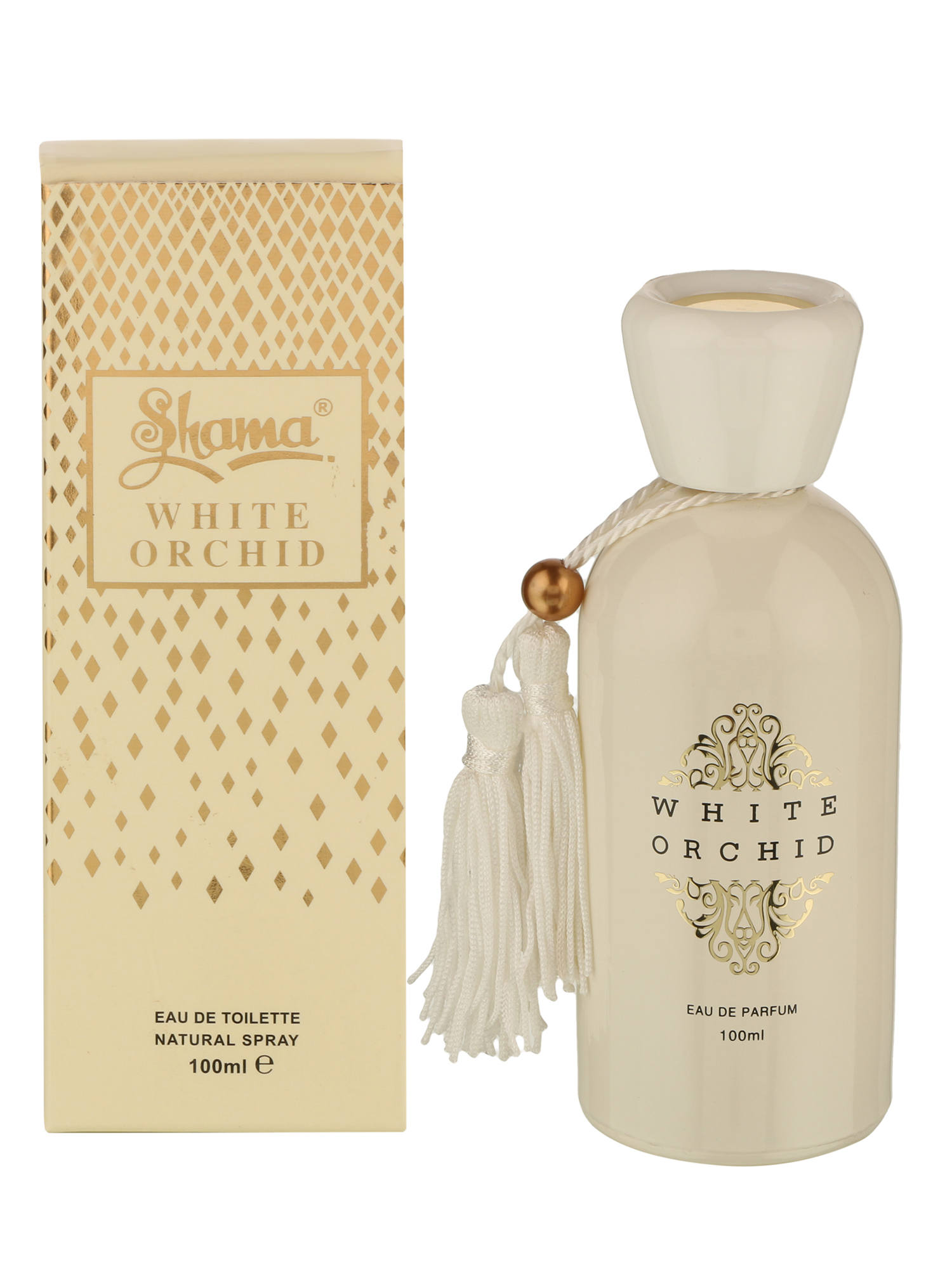 Buy Shama Shama White Orchid Natural Perfume Spray For Men Women - 100 ...