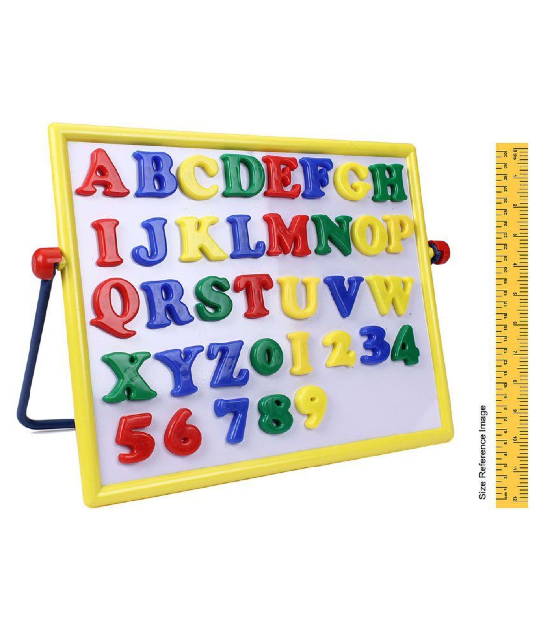 Buy Kids Educational Alphabet Magnetic Number Board with Marker, Chalk ...