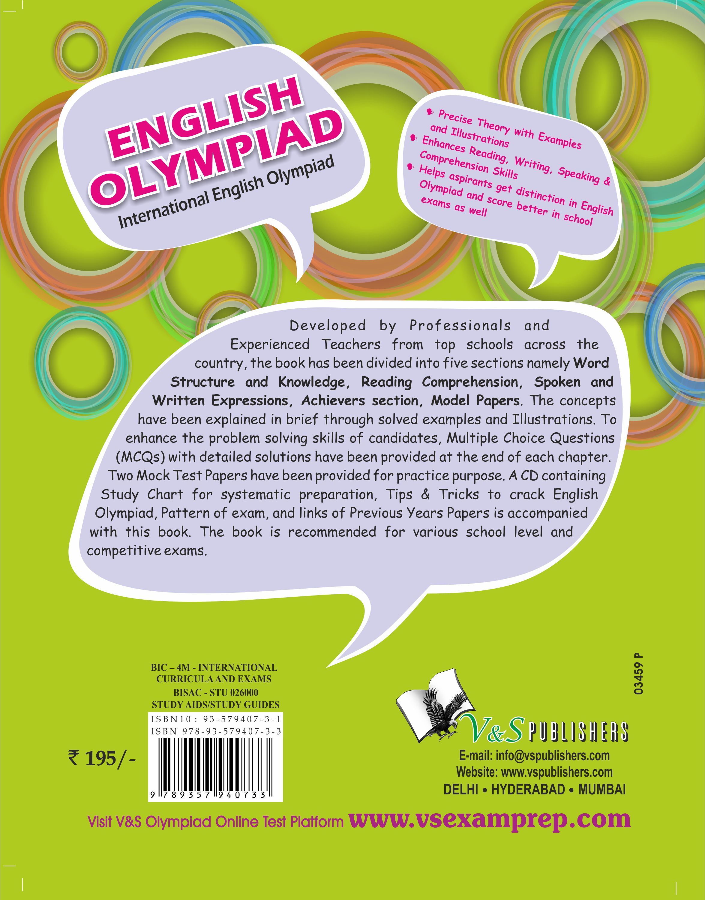 Buy INTERNATIONAL ENGLISH OLYMPIAD CLASS 5 Online 176 From ShopClues