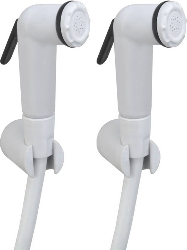 Buy Prestige ABS white health faucet with 1mtr tube and wall hook - Set ...